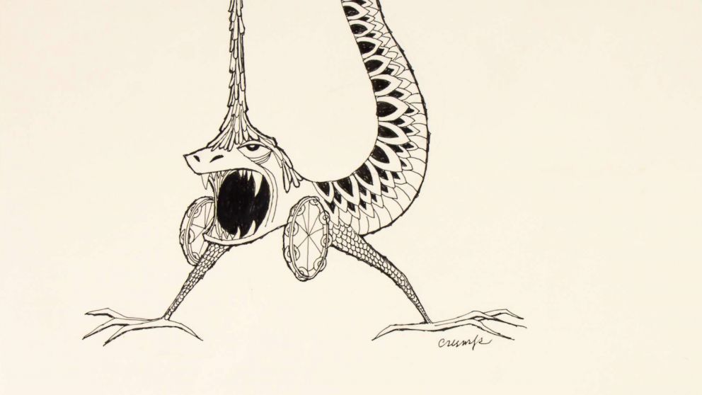 See these rare Disneyland 'Museum of Weird' concept drawings - ABC News