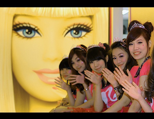 World's First Barbie-Themed Restaurant Opens in Taipei Photos - ABC News