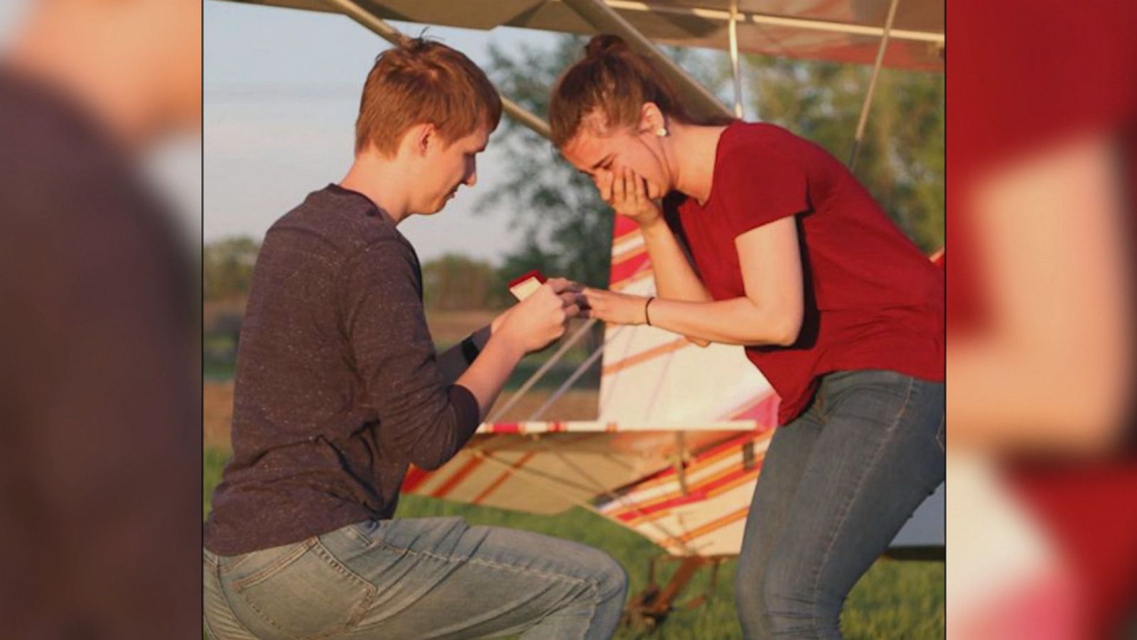 Marriage proposal hits new heights with plane ride - Good Morning America