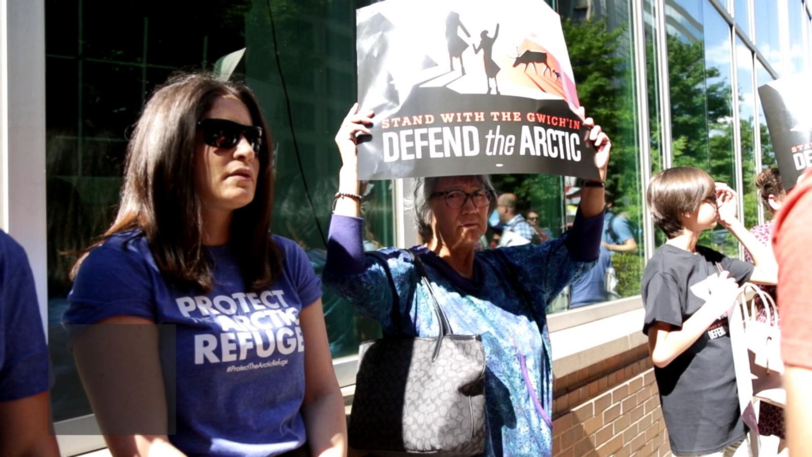 Protests heat up opposing Alaskan Arctic refuge drilling - Good Morning ...