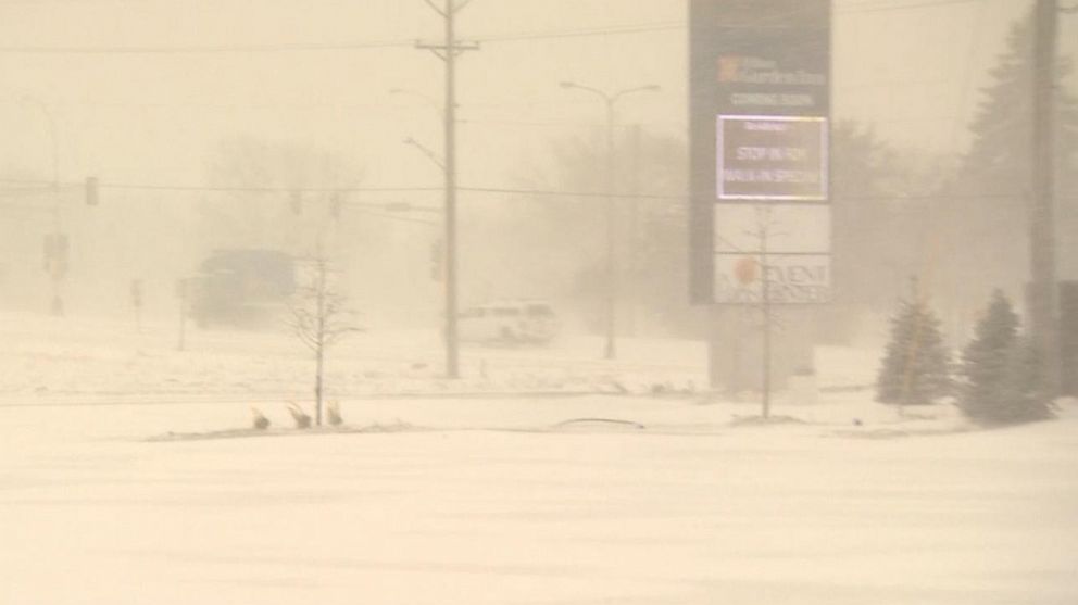 Spring blizzard brings severe storms to the heartland of the US Video ...