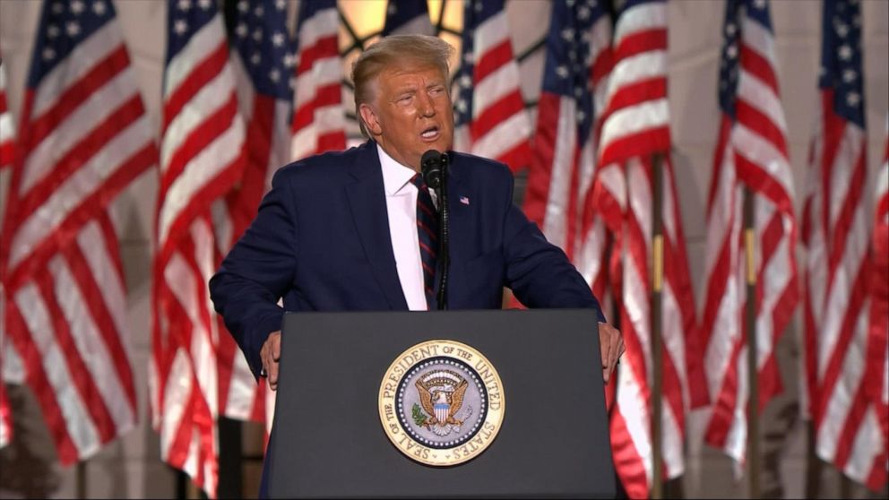 Video President Trump takes center stage at the White House - ABC News