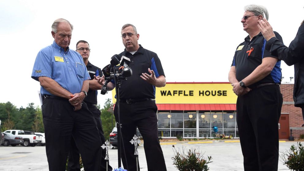 Waffle House where 4 people were slain reopens for business - ABC News