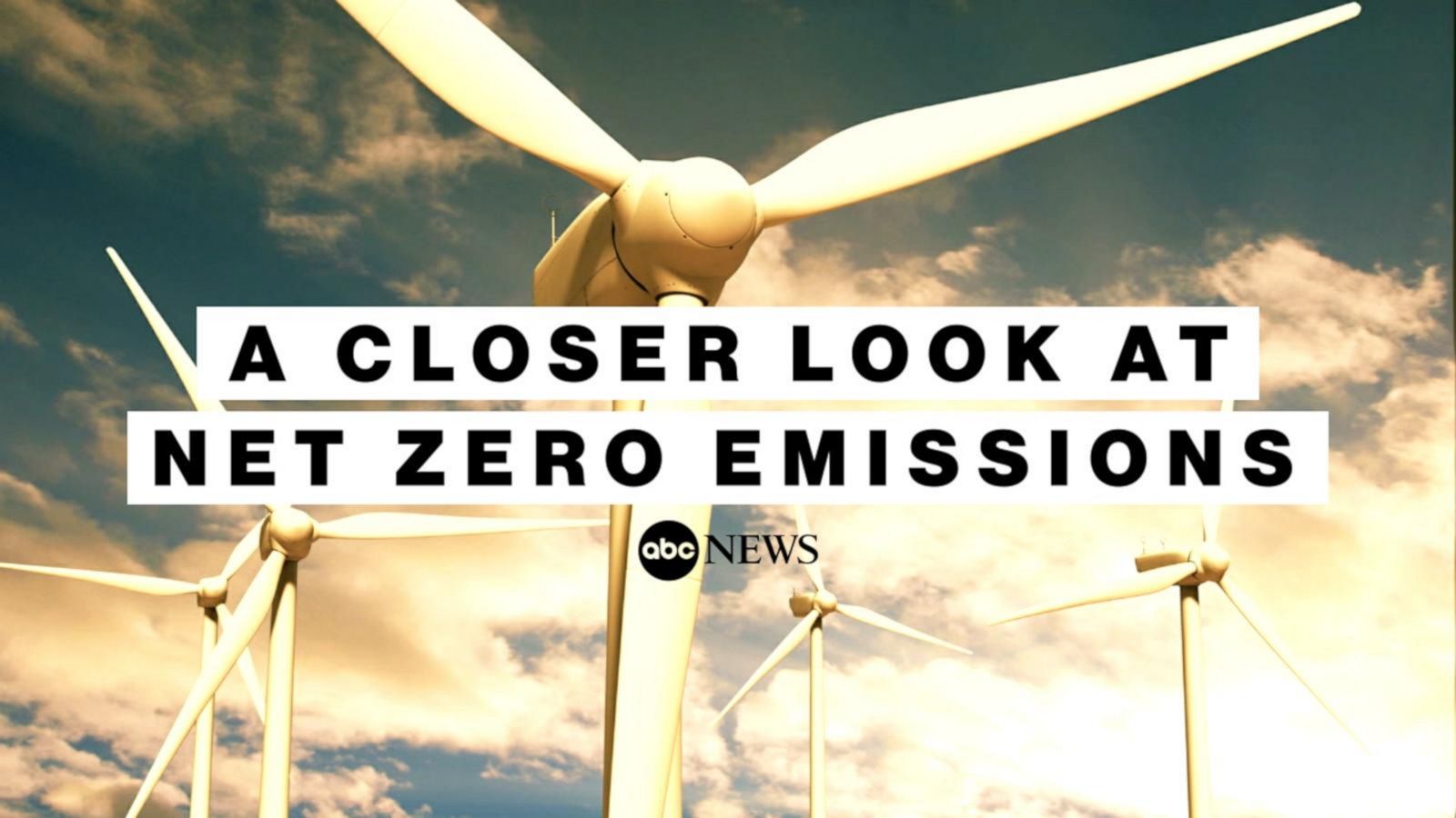 A closer look at net zero emissions - Good Morning America