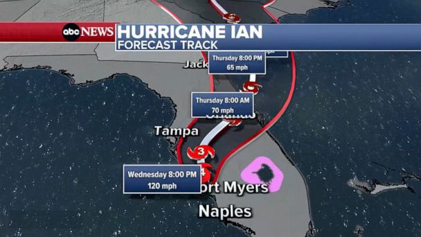 Video Hurricane Ian taking same path as 2004's Hurricane Charley - ABC News Video Hurricane Ian taking same path as 2004's Hurricane Charley - ABC News