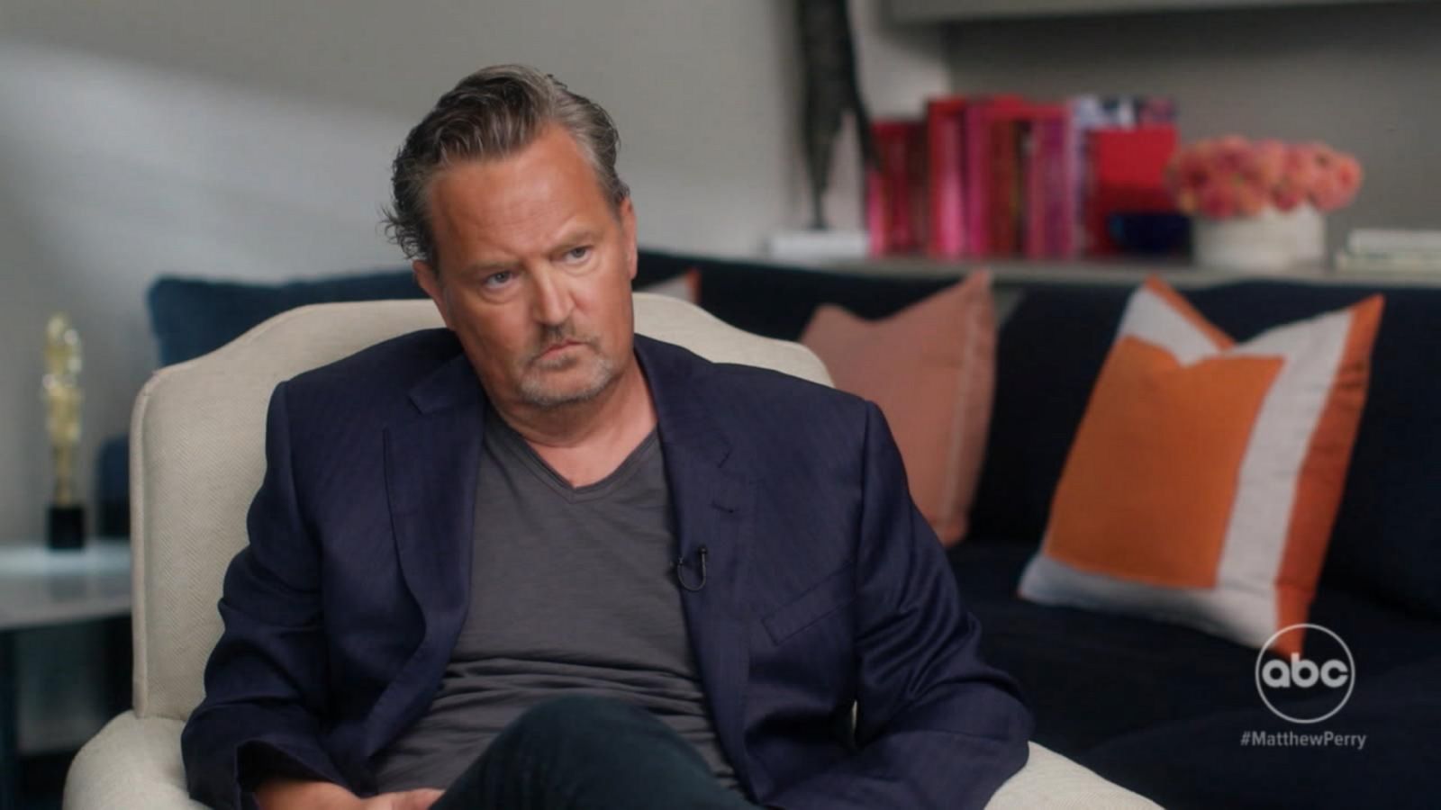 While soaring in fame, Matthew Perry says life was ‘out of control’ off ...