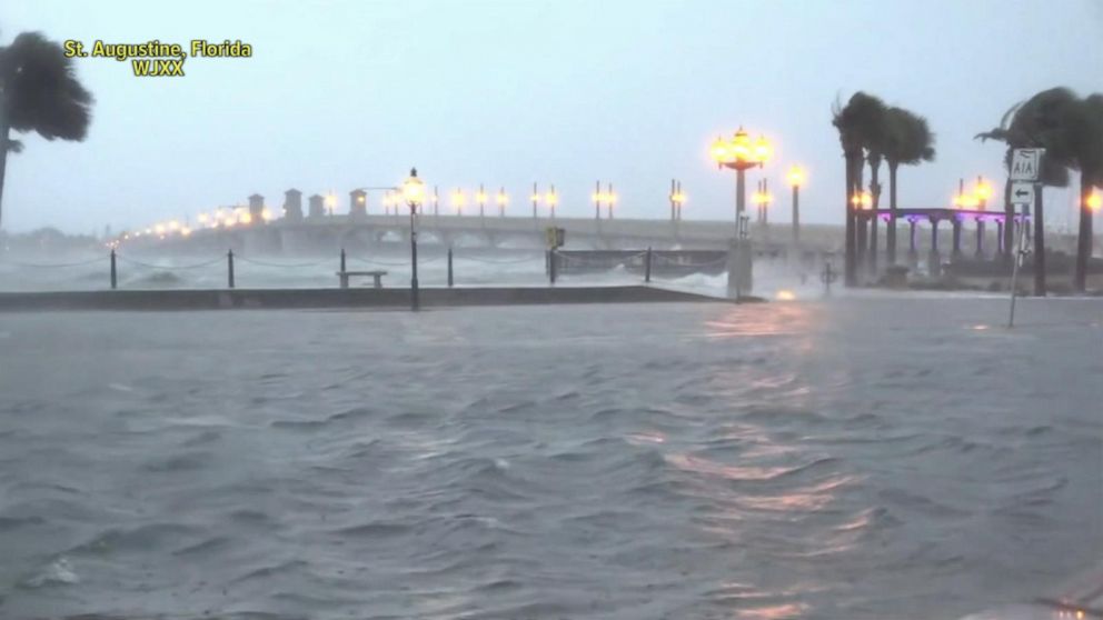 Video Tropical Storm Nicole Makes Landfall On Floridas East Coast