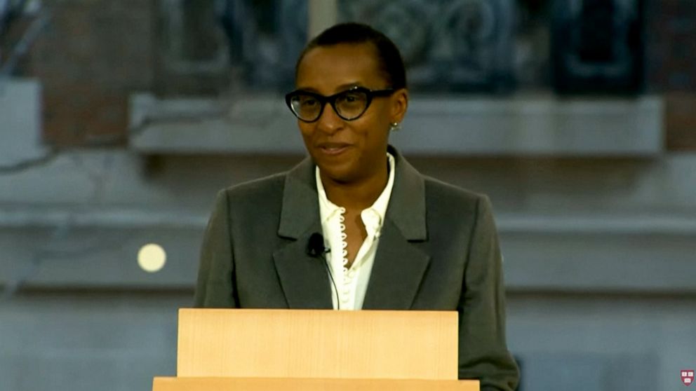 Video Harvard Names Claudine Gay As First Black President Abc News