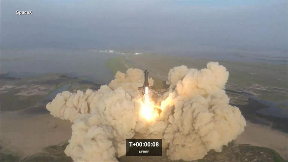 Video SpaceX Starship rocket explodes shortly after liftoff - ABC News Video SpaceX Starship rocket explodes shortly after liftoff - ABC News