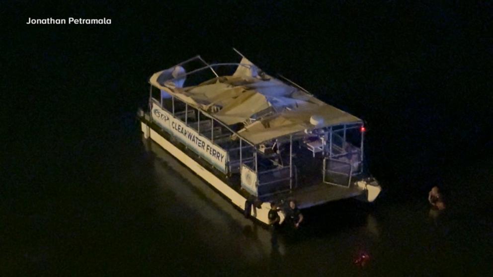 1 dead, others injured after 'big yacht' crashes into Clearwater Ferry ...