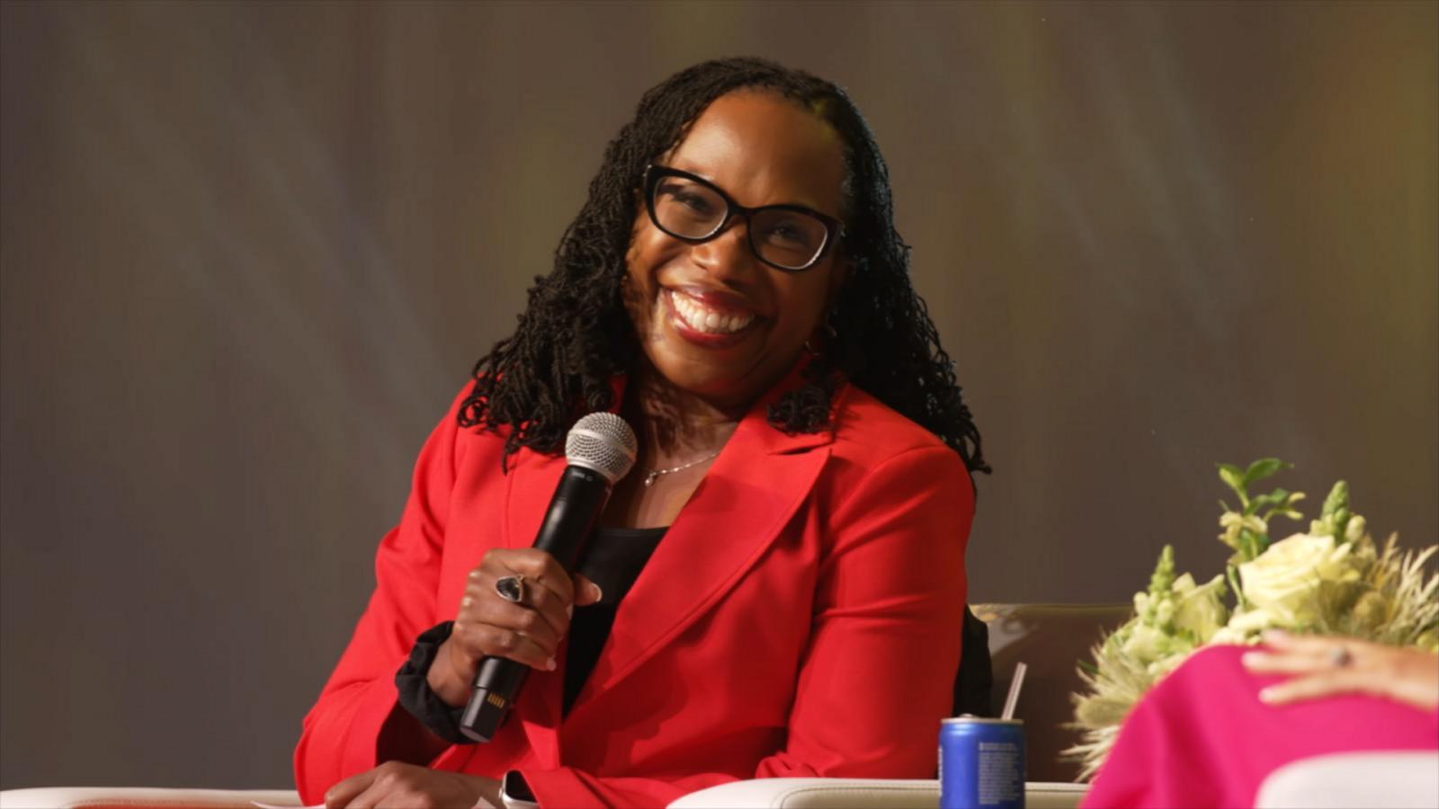 Justice Ketanji Brown Jackson reflects on life in the public spotlight ...