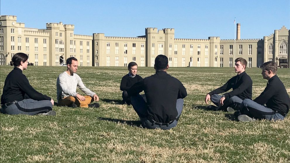 Military college professors teach cadets meditation to help them be ...