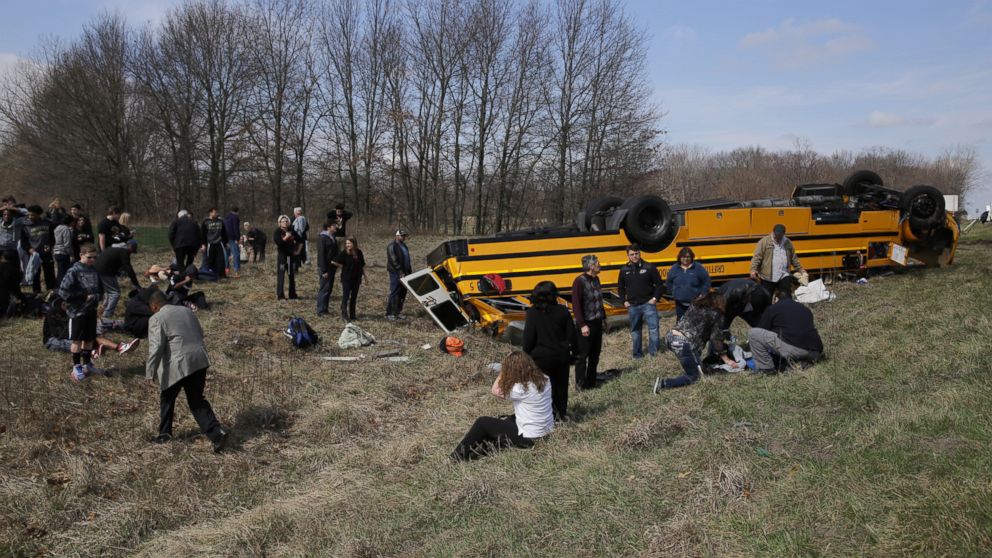 Student Recalls Indiana School Bus Crash: 'Bodies Were Ricocheting Off ...