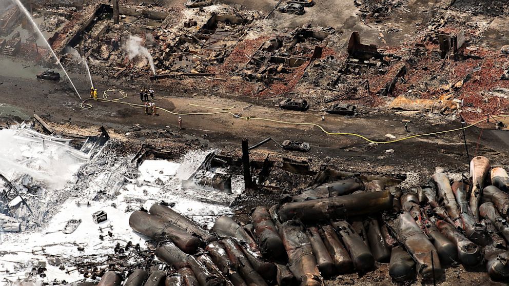 Quebec Train Crash Toll: 13 Dead and 50 Missing - ABC News