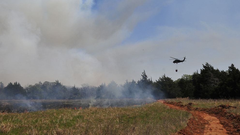 Residents Eye Damage After Drought-Fueled Wildfires Sweep Oklahoma Town ...