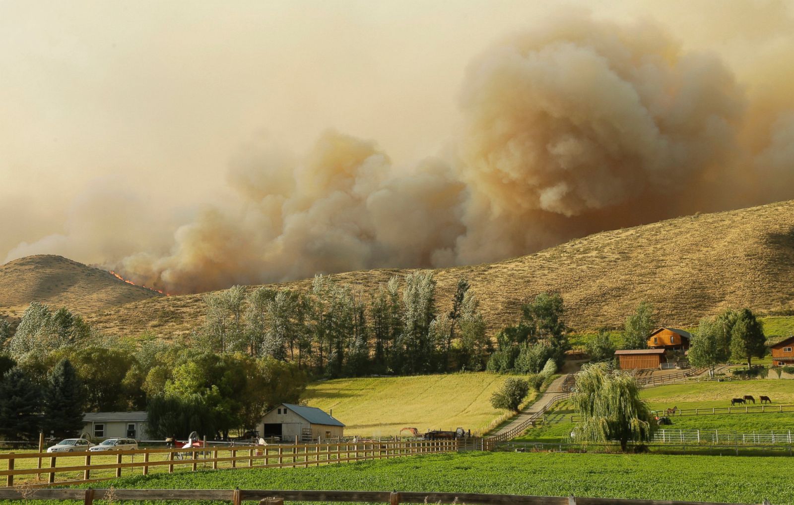 Wildfires Ravage the West Coast Photos | Image #111 - ABC News