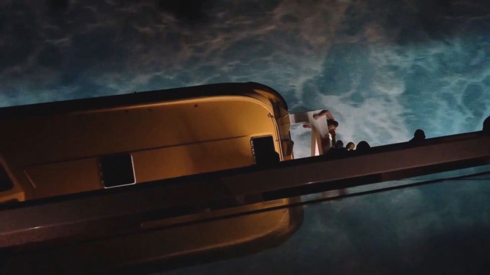 Dramatic Video Shows Cruise Ship Passenger Going Overboard - ABC News