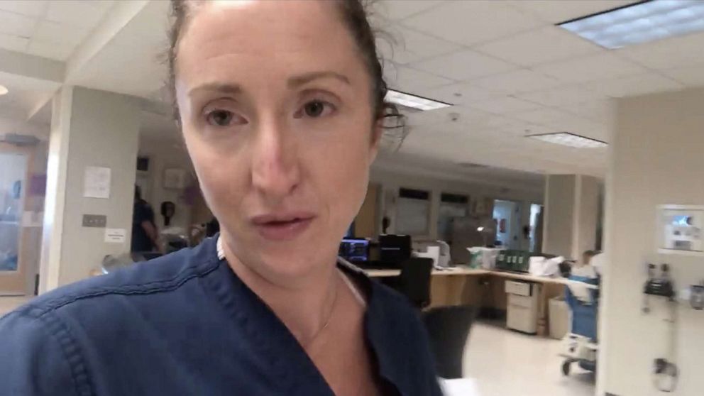 ICU nurse talks how COVID-19 has changed her life - ABC News