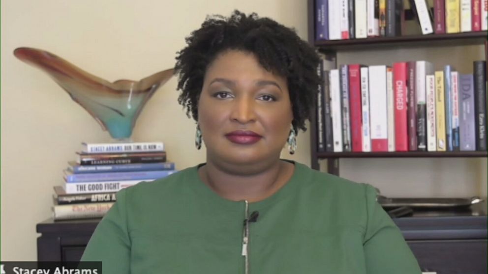 Voting rights advocate Stacey Abrams calls out 'voter suppression ...