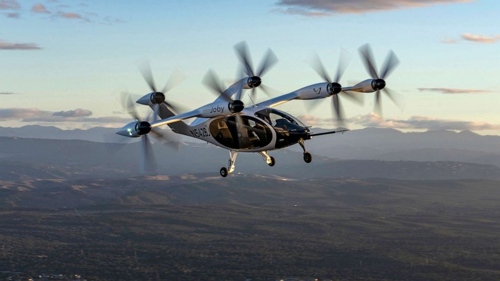 Hundreds of flying taxis to be built in Ohio, governor announces ...