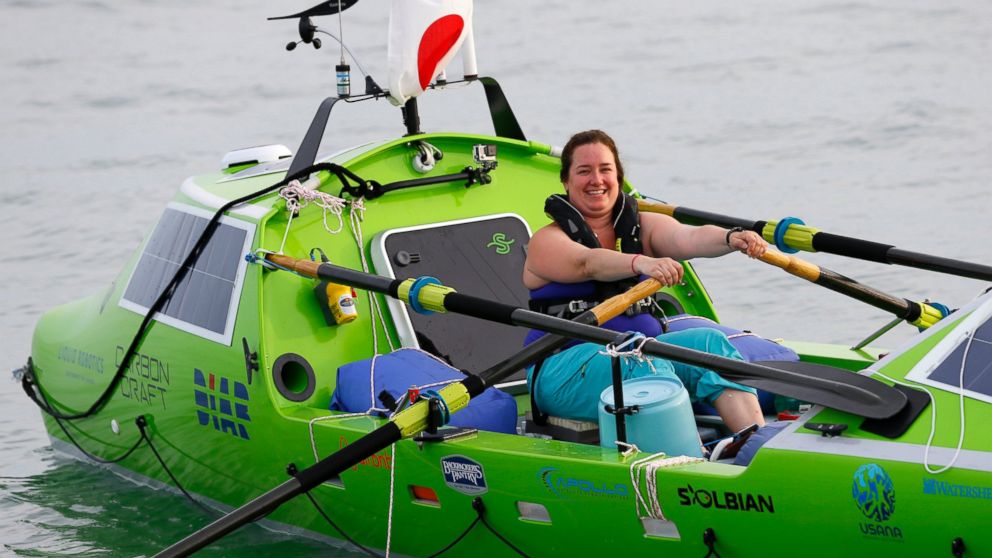 Sonya Baumstein Is Trying to Row 5,700 Miles Across the Pacific Ocean ...