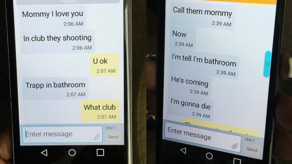 Mother Feared the Worst After Texting With Son Inside Orlando Nightclub ...
