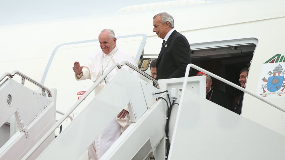 Pope Francis Arrives in the US for Historic Visit - ABC News