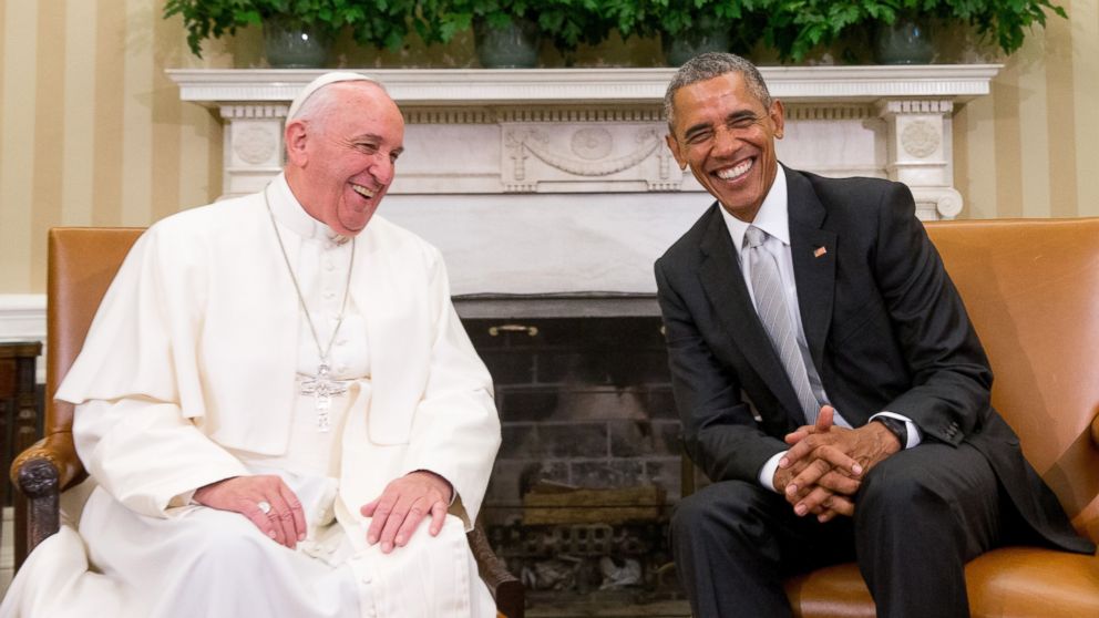 Pope, Obama Meet at the White House With Thousands Watching - ABC News