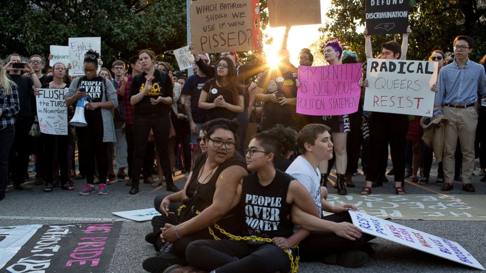 Aclu Sues Over Controversial North Carolina Transgender Bathroom Law