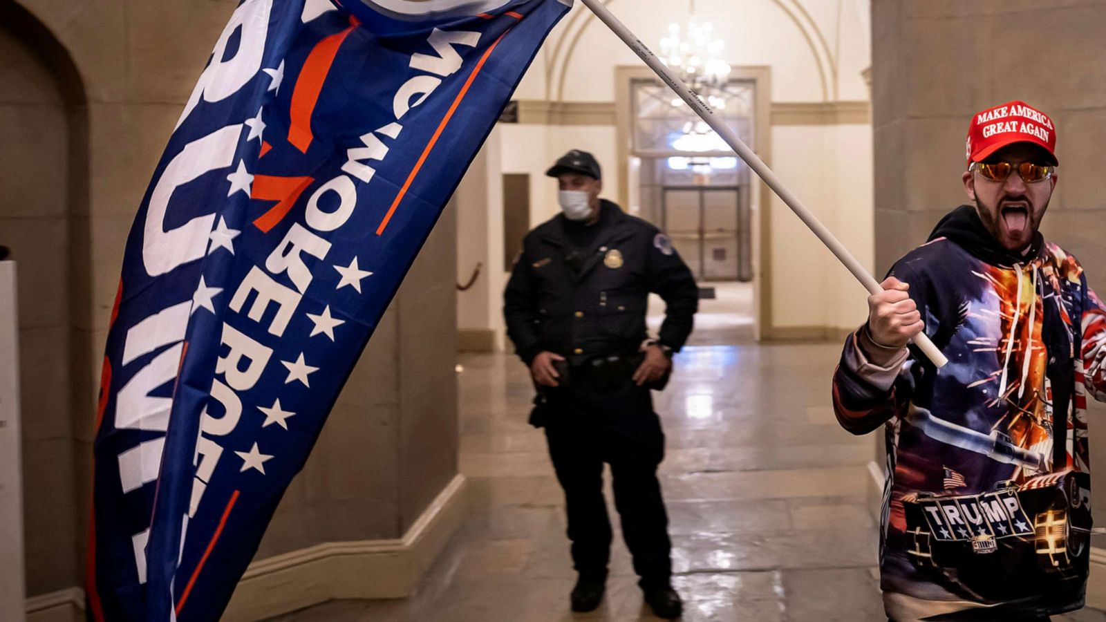 Capitol rioters say law enforcement 'let us in' - Good Morning America