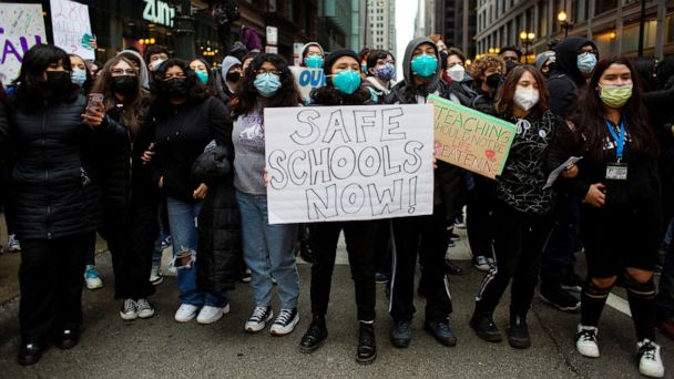 Denver students join nationwide protests, classroom walkouts over COVID ...