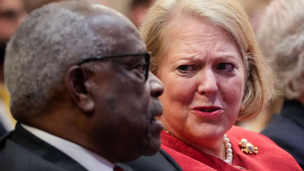 Ginni and Clarence Thomas draw questions about Supreme Court ethics ...