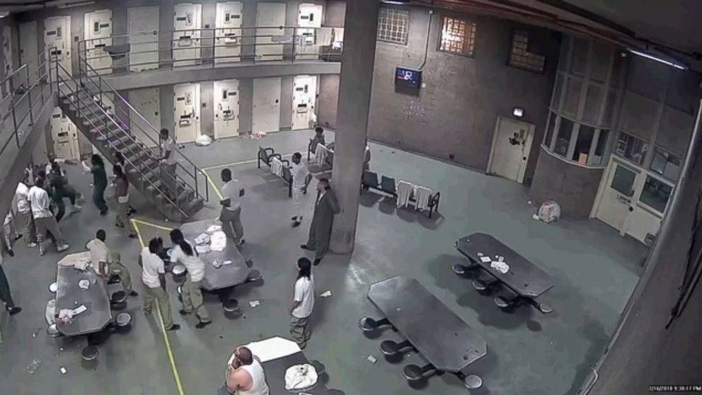 16 inmates indicted in jail fight caught on video - ABC News