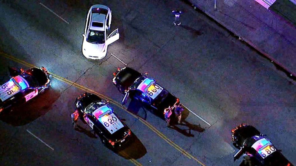 Slow-speed police chase ends with driver break dancing on California ... Slow-speed police chase ends with driver break dancing on California ...