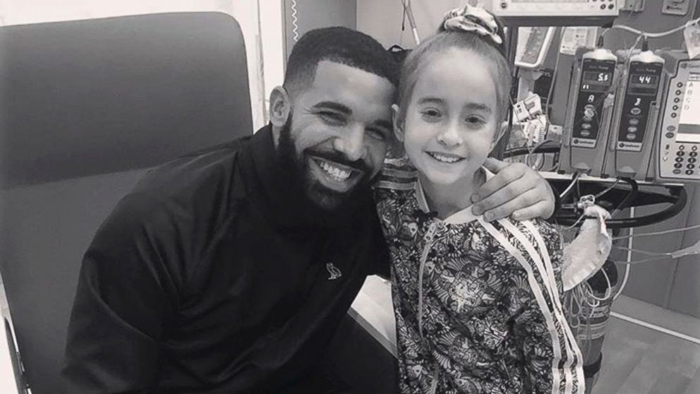 11-year-old girl meets Drake before receiving heart transplant news: ‘I ...