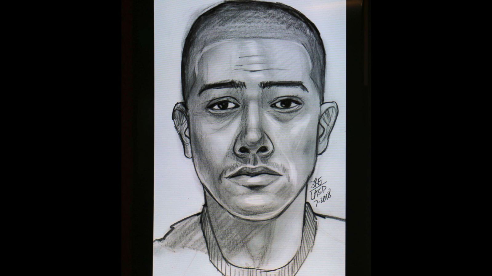 Murder Suspect Sketch Alphabet Man Sought In Best Buy Slaying Was