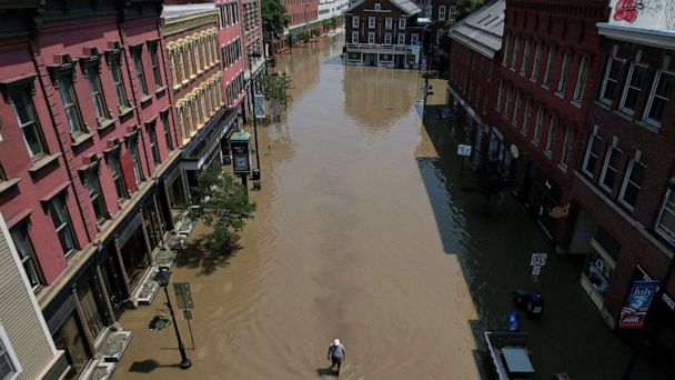 Vermont Grapples With Historic Flooding As More Rainstorms Head For