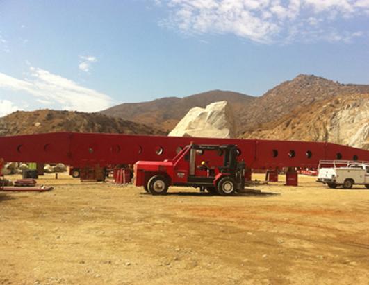 340-Ton Boulder Installed Picture | 340-ton boulder Exhibits at LACMA ...