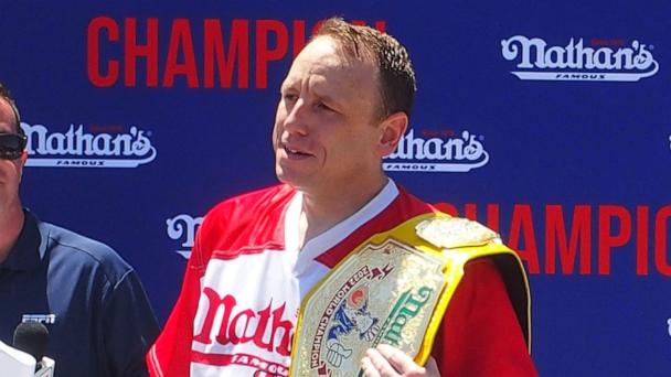 Joey Chestnut says he's 'gutted' over Nathan's Hot Dog Eating Contest ...