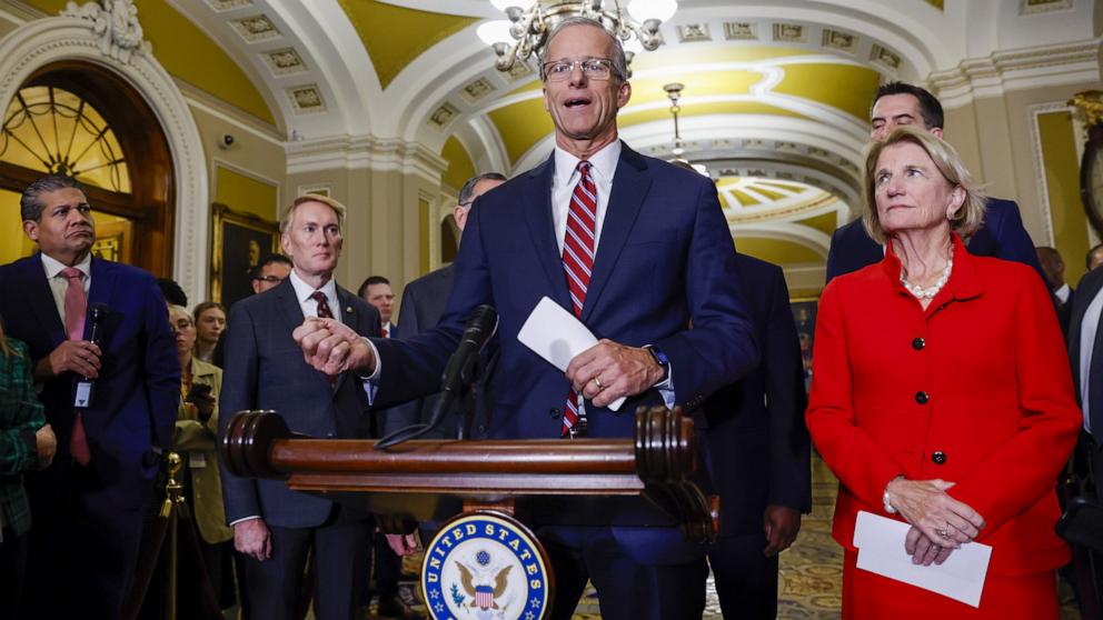 John Thune elected as Senate Republican leader to succeed McConnell ...
