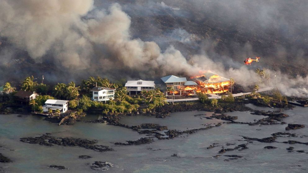 Hundreds of homes destroyed by Hawaii volcano's latest explosion ...