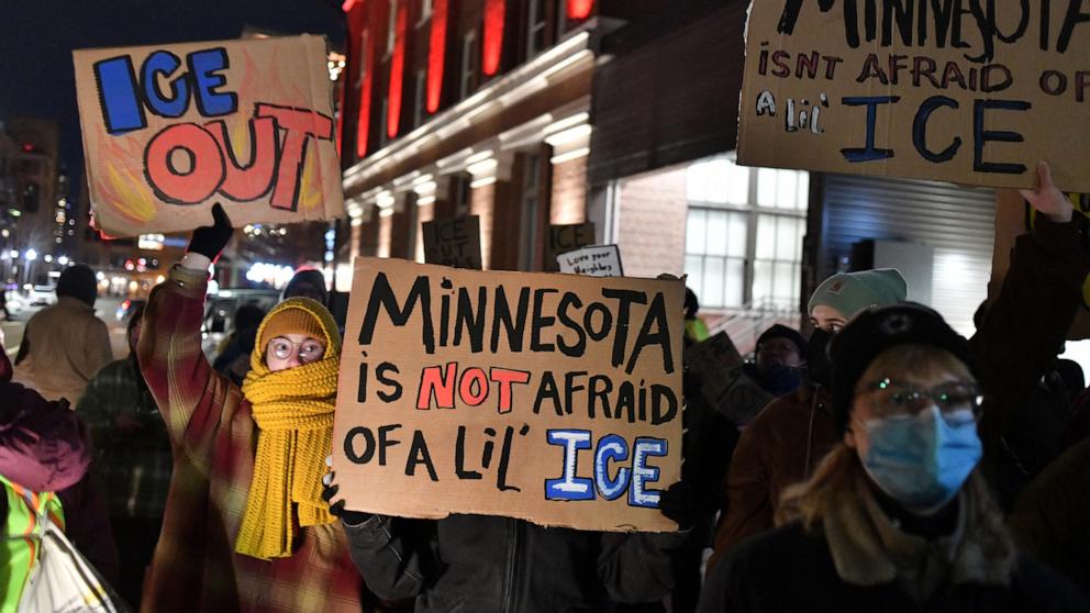 Minneapolis ICE shooting updates: Protests remain peaceful despite ...