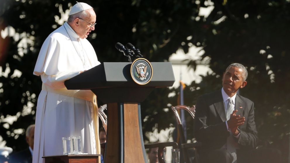 Read Pope Francis' Speech That He Gave at the White House - ABC News