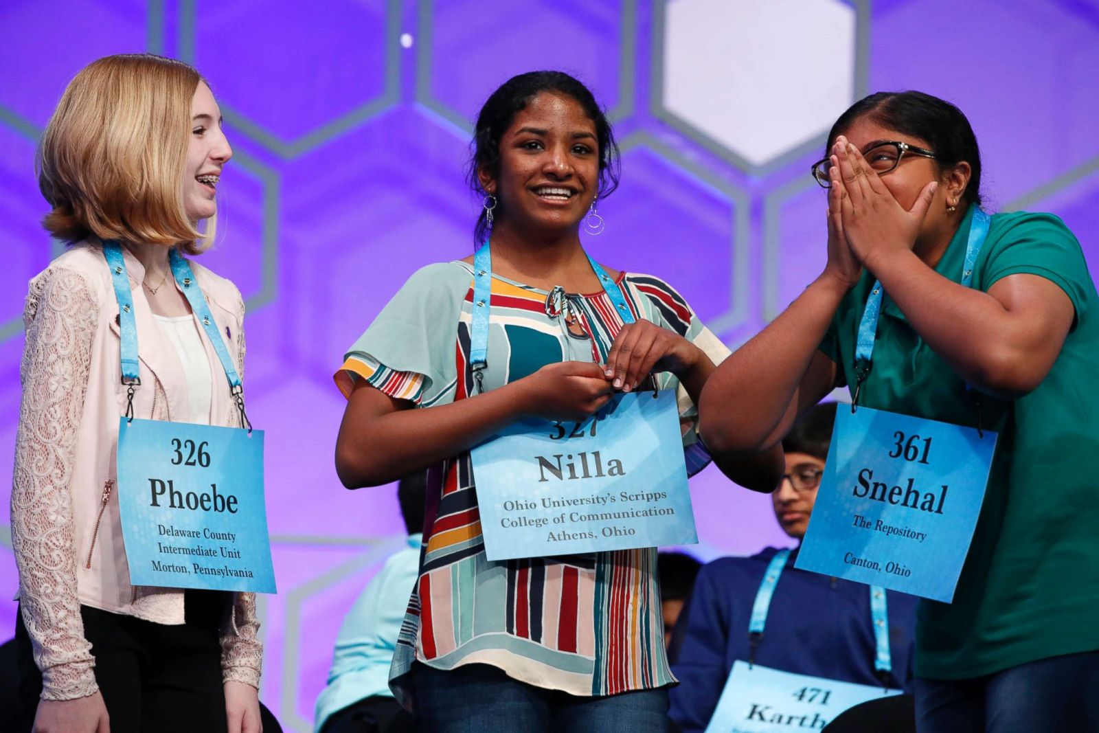 Faces of contemplation and exhilaration at the Scripps National ...