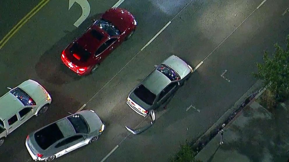 Alleged thief leads cops on epically slow car chase - Good Morning America
