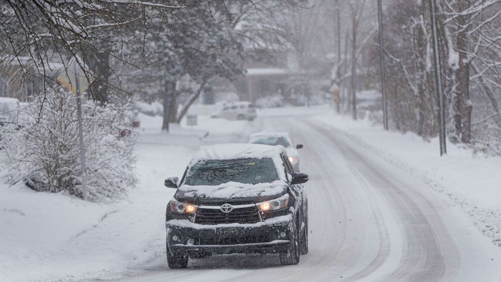 Storm moving east with severe weather and heavy snow for the South ...