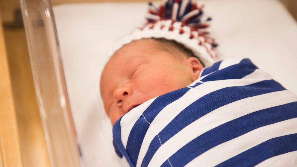 Hospital dresses up newborns like Team USA athletes - ABC News