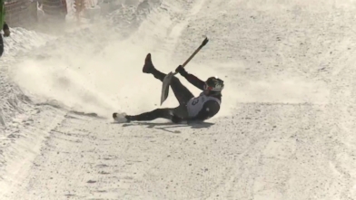 Annual Shovel Racing World Championships Held Video - ABC News