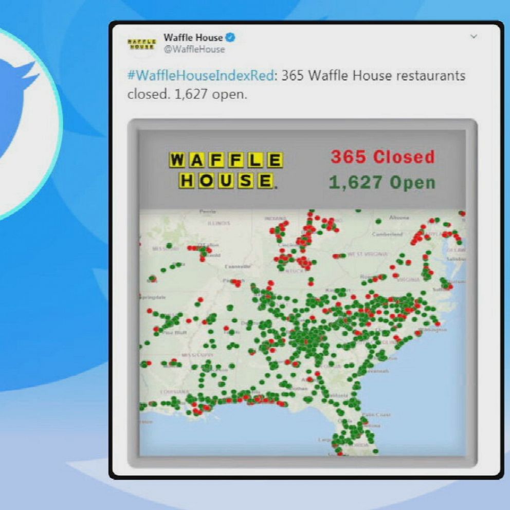 Waffle House Map Maps Mania: Florida's Waffle House Index Score
