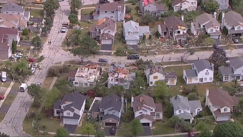 Video Severe storms leave trail of destruction - ABC News Video Severe storms leave trail of destruction - ABC News